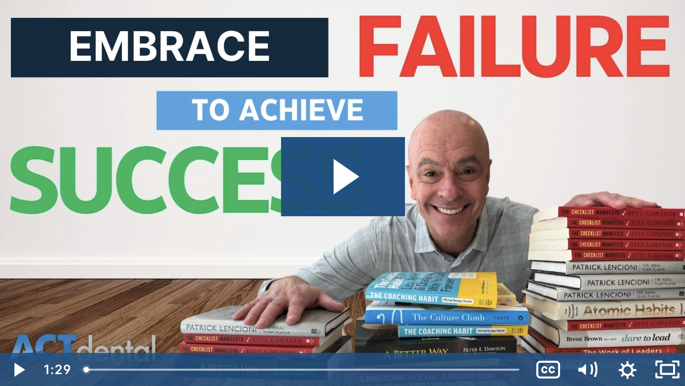 Embrace Failure To Achieve Success
